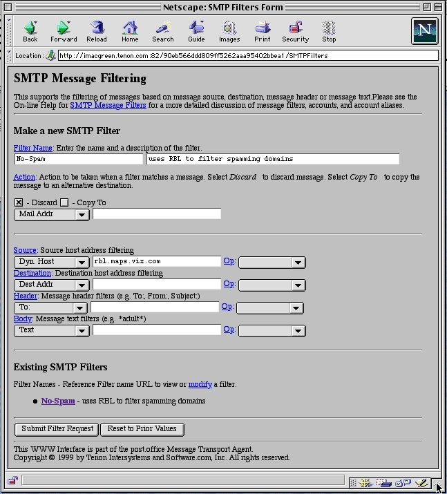 Tenon Intersystems : NetTen 1.4